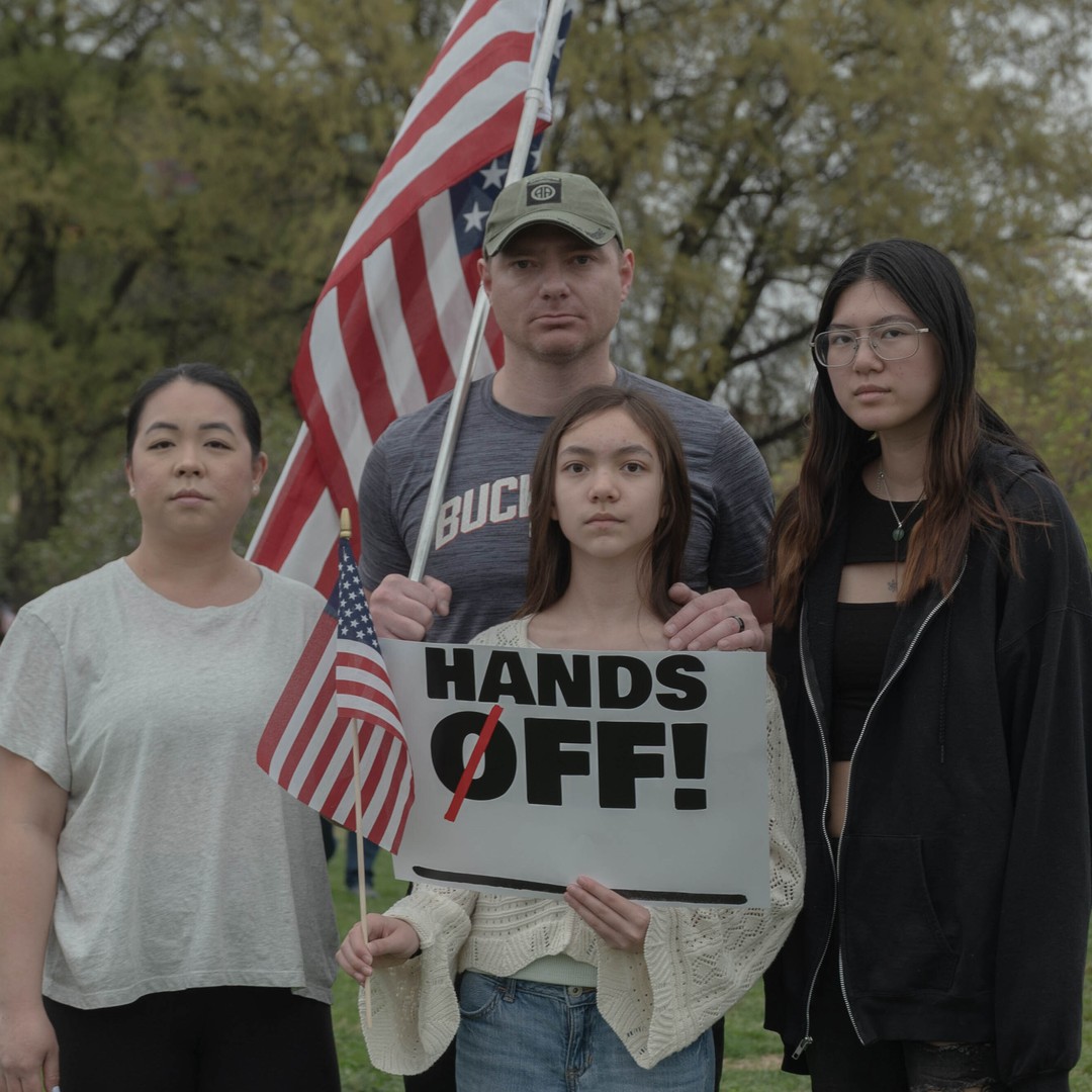 protest hands off dc