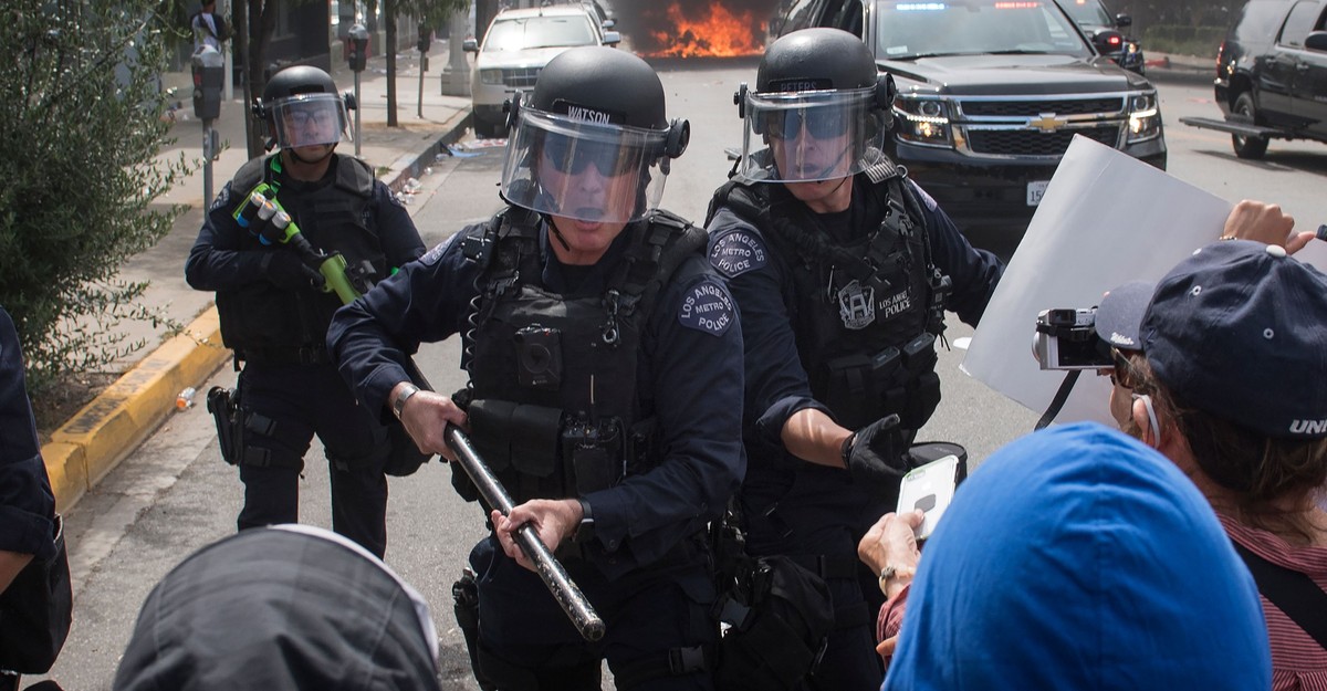 The Danger of Calling Protests "Urban Warfare" - The Atlantic