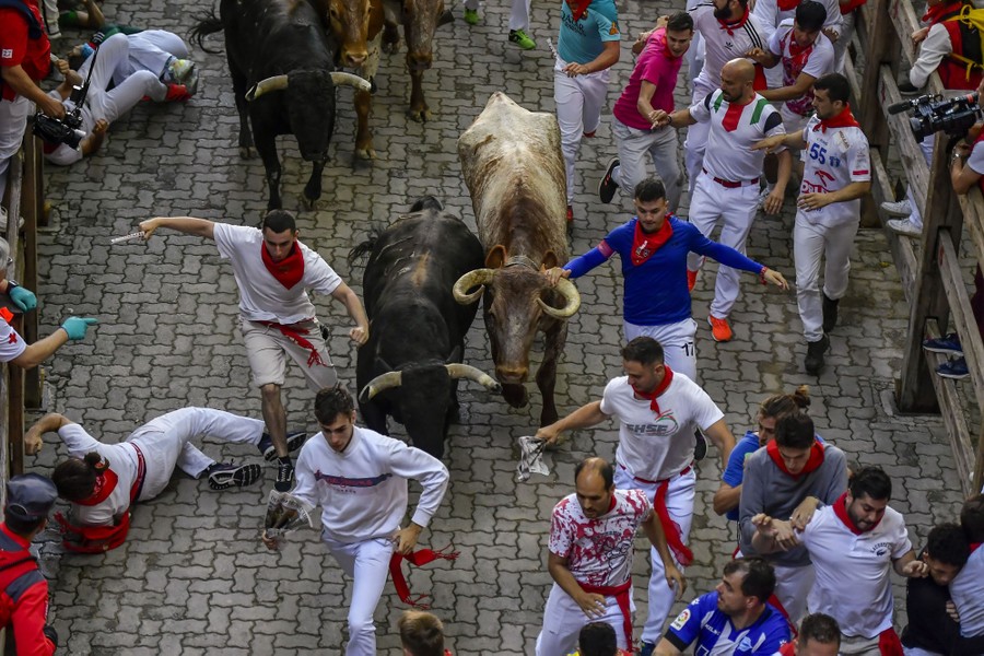 The Running of the Bulls 2023 - The Atlantic