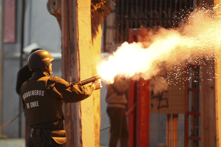 Photos: Protests Erupt Across Chile - The Atlantic
