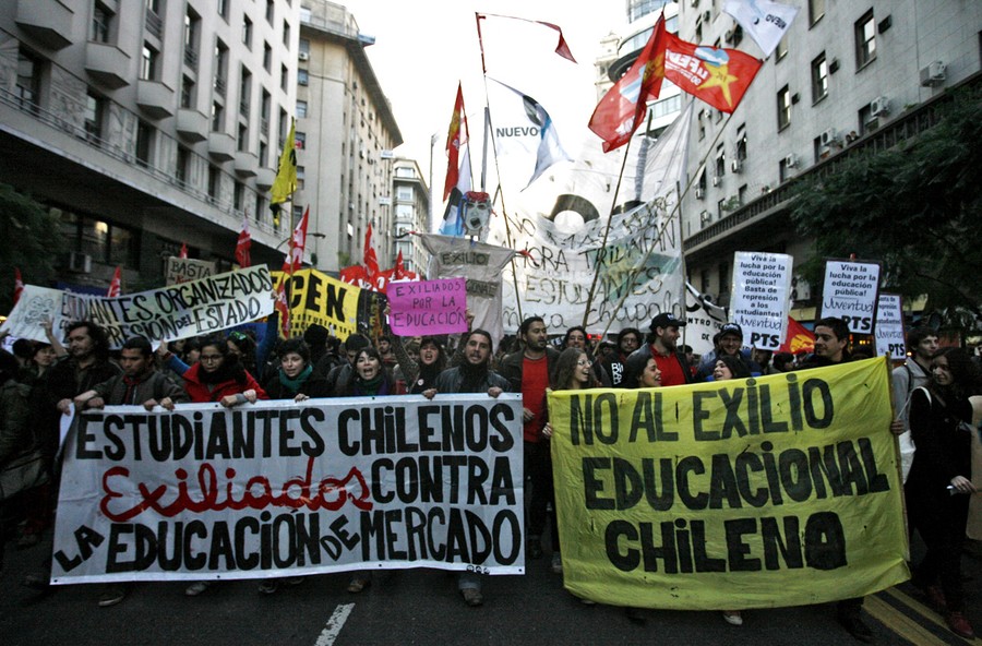 Student Protests in Chile - The Atlantic