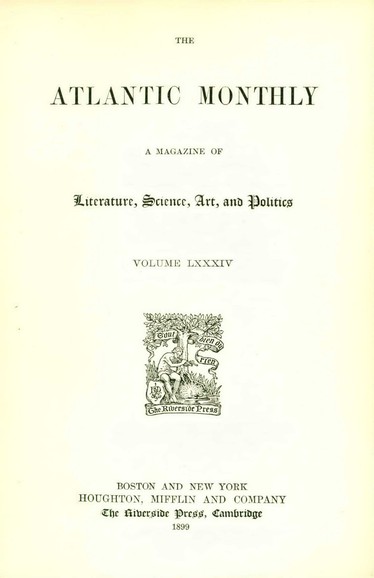 December 1899 Issue - The Atlantic