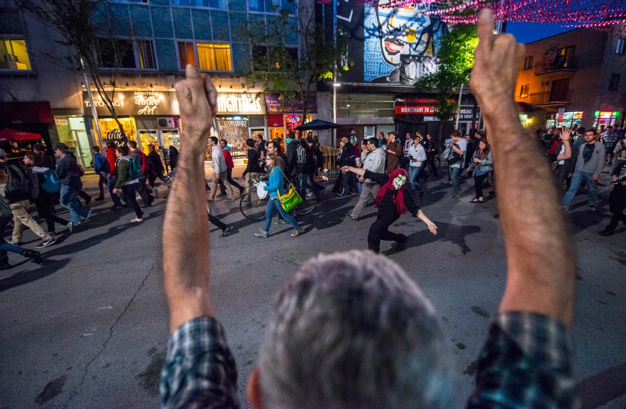 The Montreal Protests, 4 Months In - The Atlantic