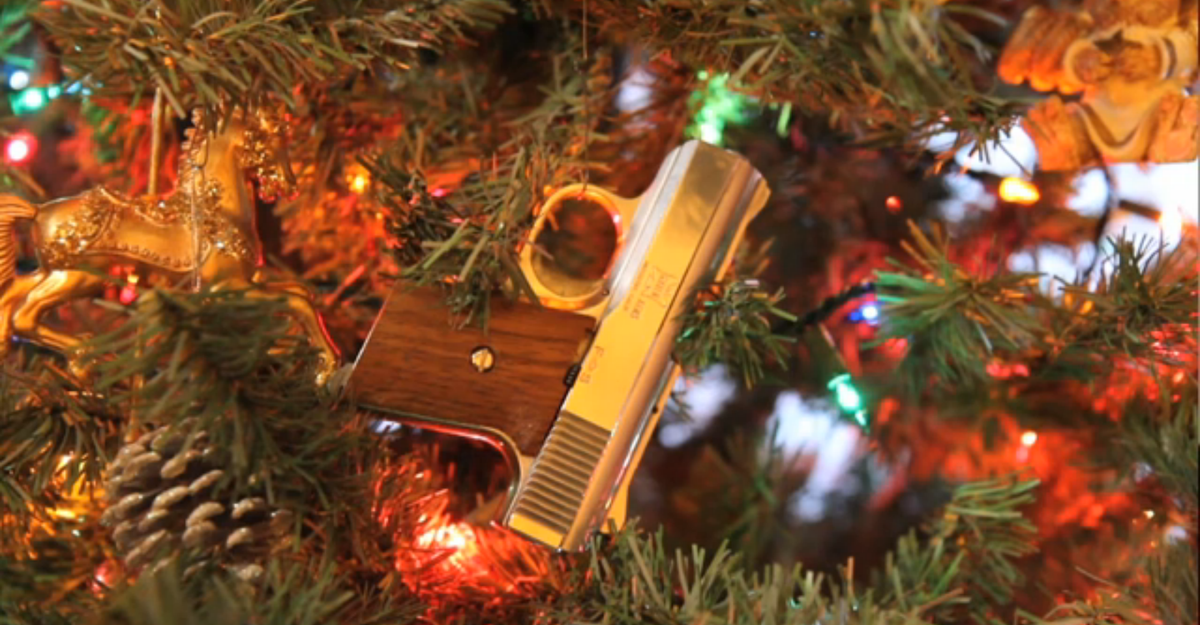 'Nothing Says Peace on Earth Like a Handgun for a Christmas Ornament ...