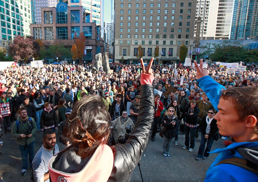 Occupy Wall Street Spreads Worldwide - The Atlantic