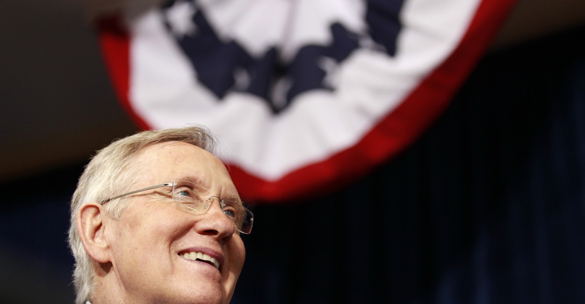 The Shutdown Is the Fight Harry Reid Has Always Wanted - The Atlantic