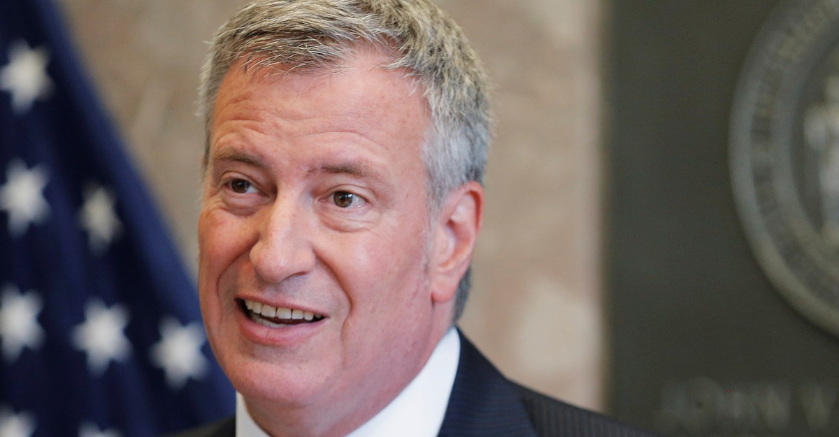 Why Is Bill de Blasio Running for President? - The Atlantic