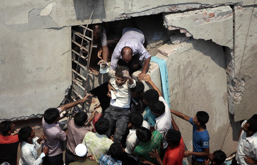 Rescue Efforts Halted at Collapsed Bangladesh Building - The Atlantic