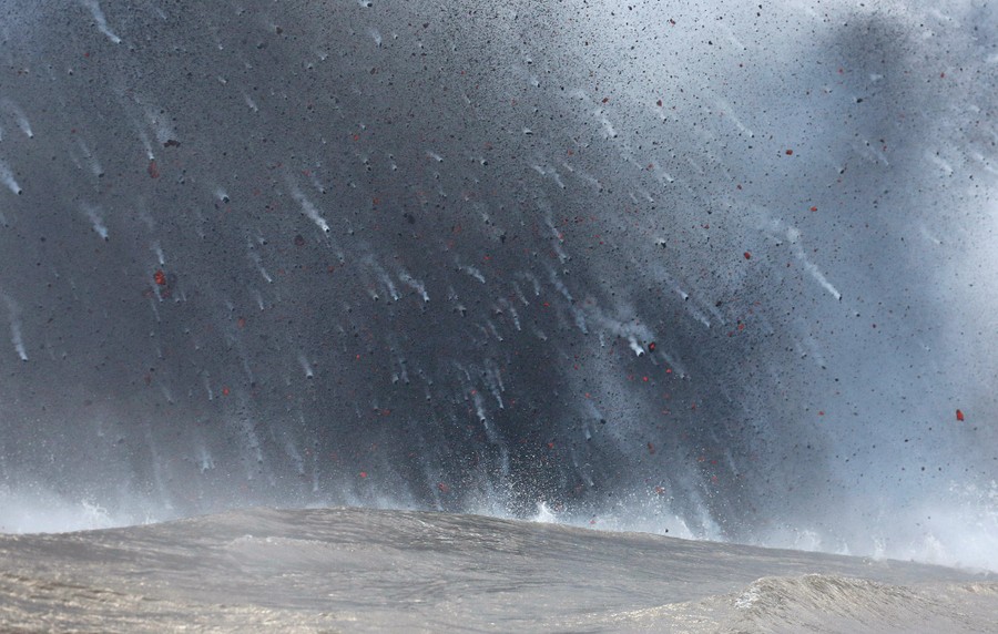 Photo Updates From Kilauea: The Lava Meets the Sea - The Atlantic