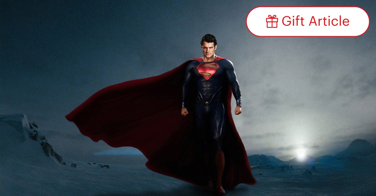 superman cape held back