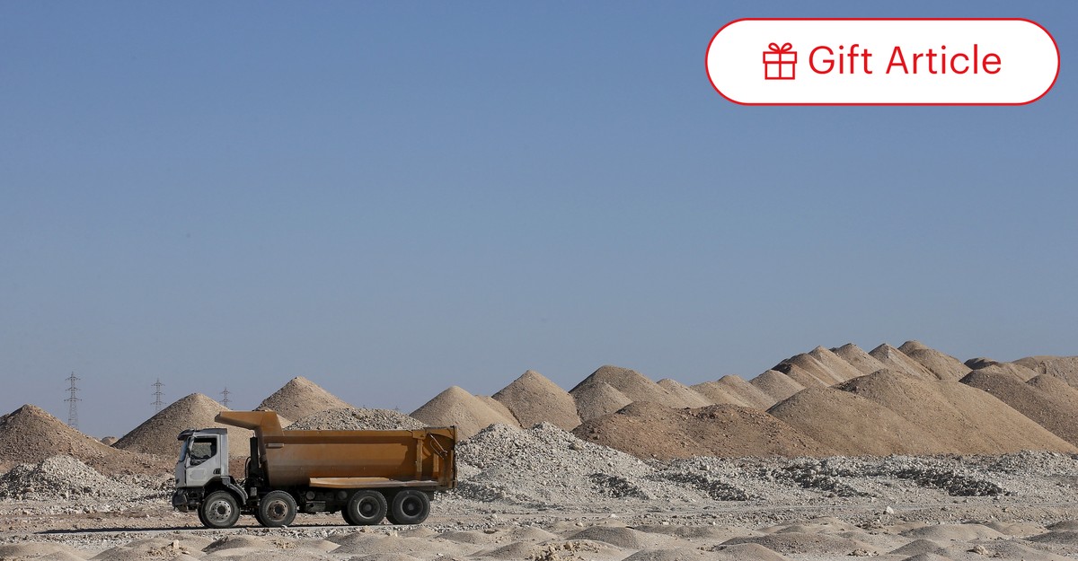 phosphate rock mining