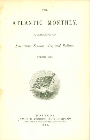 August 1872 Issue - The Atlantic