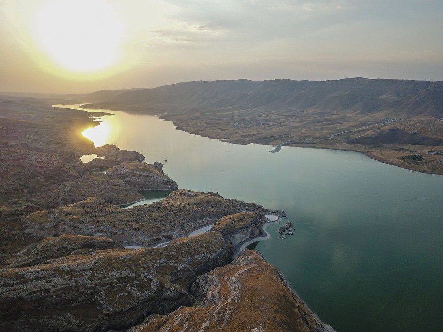 Photos: An Ancient Town Submerged—Hasankeyf Underwater - The Atlantic