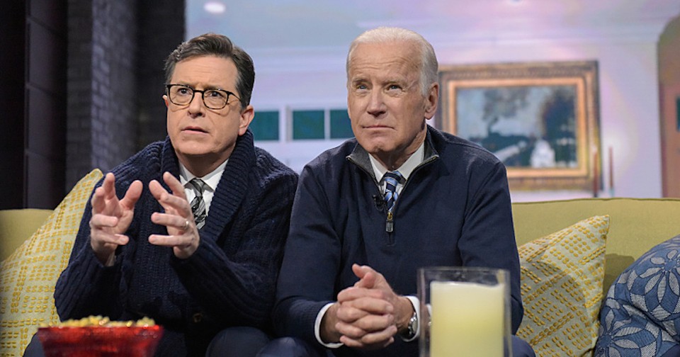 Biden Is Everydad on the Late Show with Stephen Colbert - The Atlantic