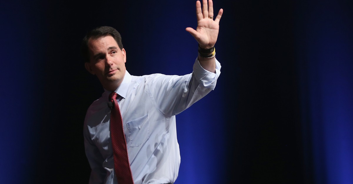 Scott Walker Fueled by Protesters at Iowa State Fair - The Atlantic