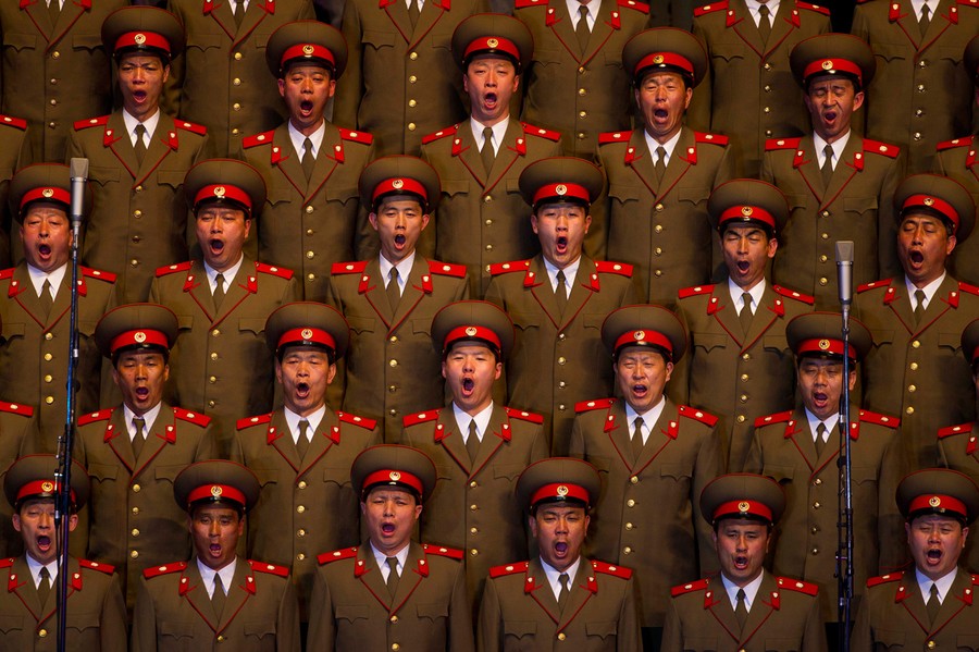 Glimpses of Humanity in Choreographed North Korea - The Atlantic