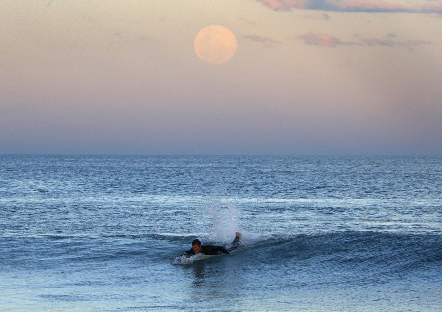 Supermoon 2014 - The Atlantic