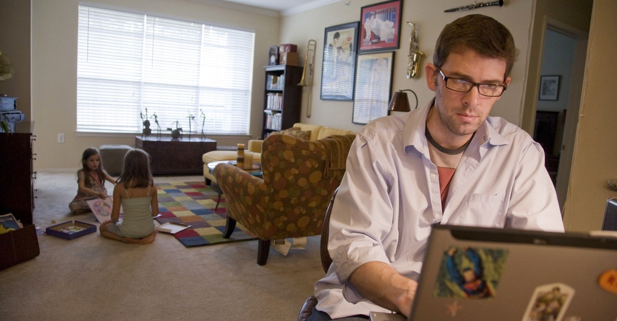 The Overhyped Rise of Stay-at-Home Dads - The Atlantic