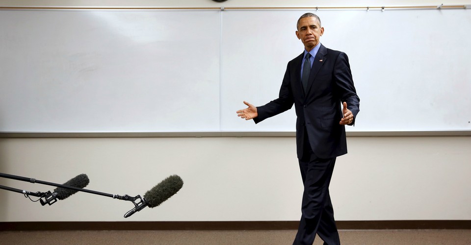 Barack Obama Stays on Message - The Atlantic