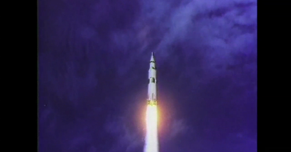 NASA's Restored Footage of Neil Armstrong's First Steps on the Moon ...