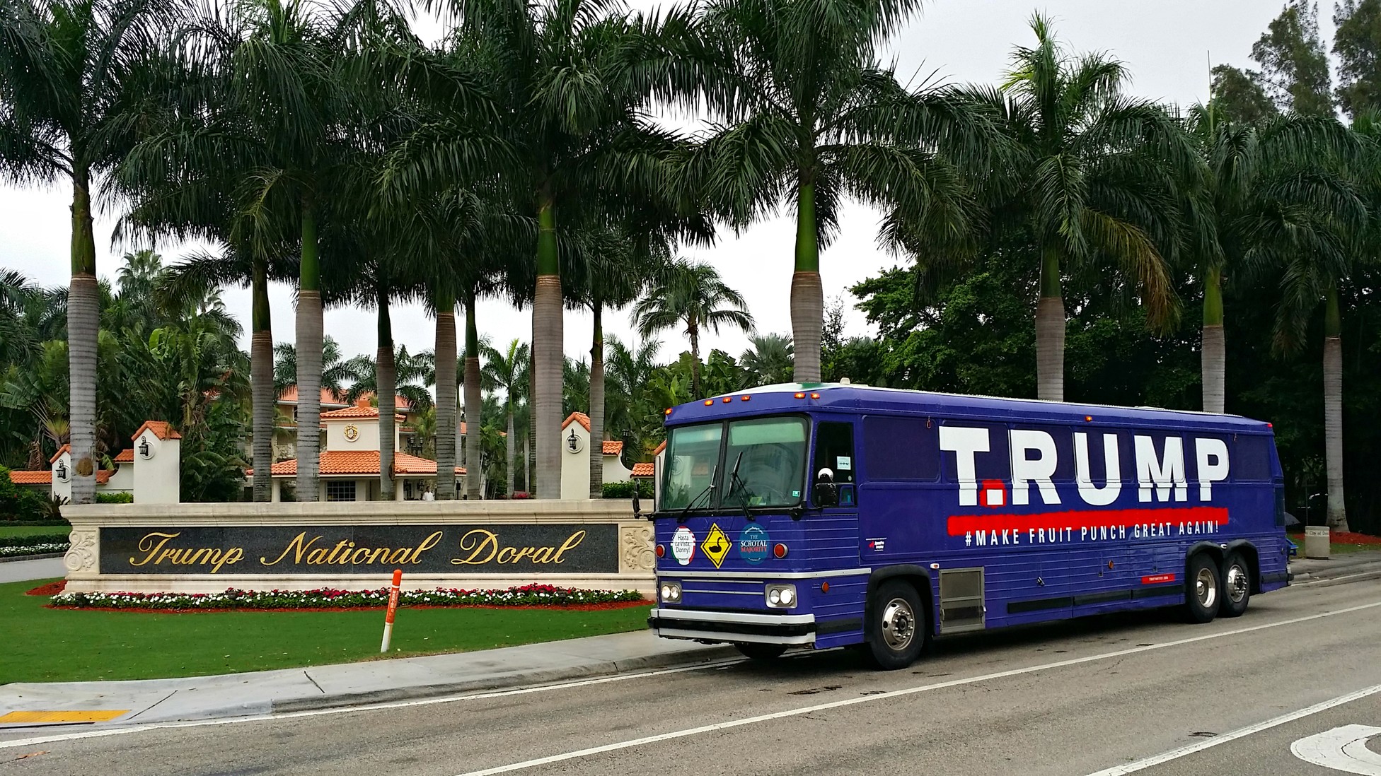 The Anti-Donald Trump Tour Bus, and Other Art Inspired by the 2016 ...