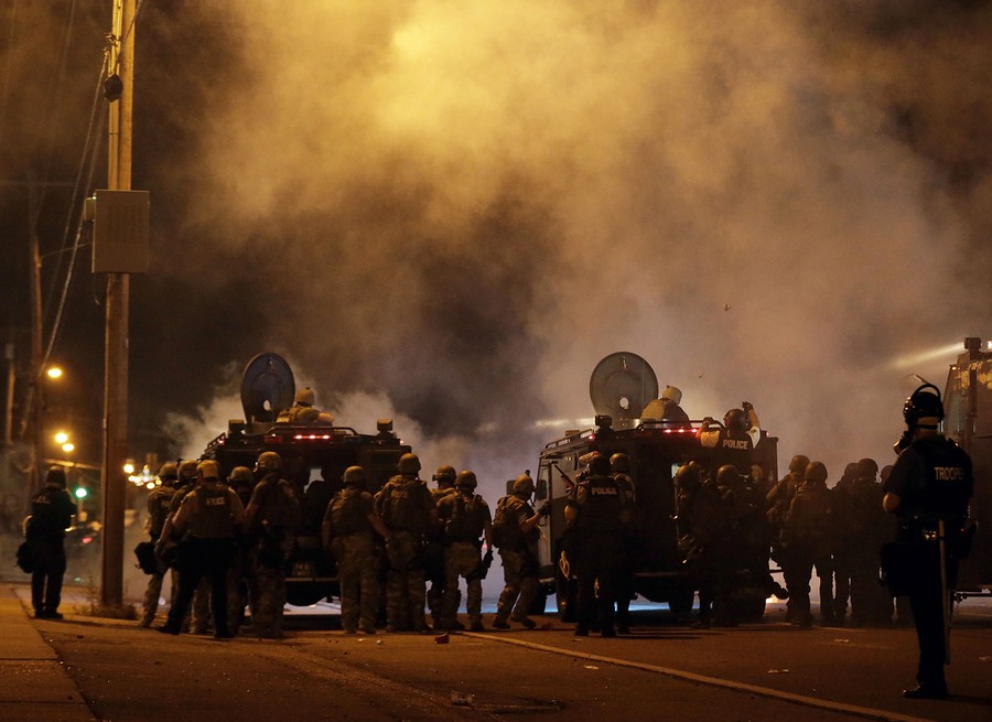 National Guard Sent to Ferguson, Missouri, After Week of Chaos and ...