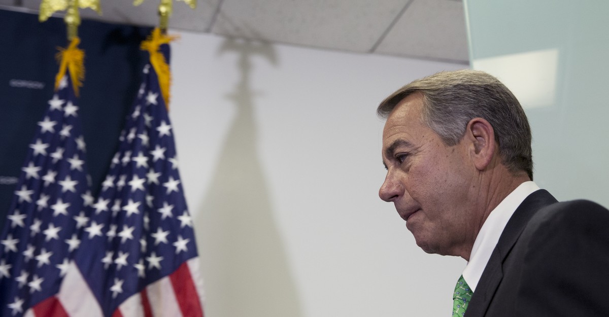 Can Boehner "Clean the Barn" Before He Goes? - The Atlantic