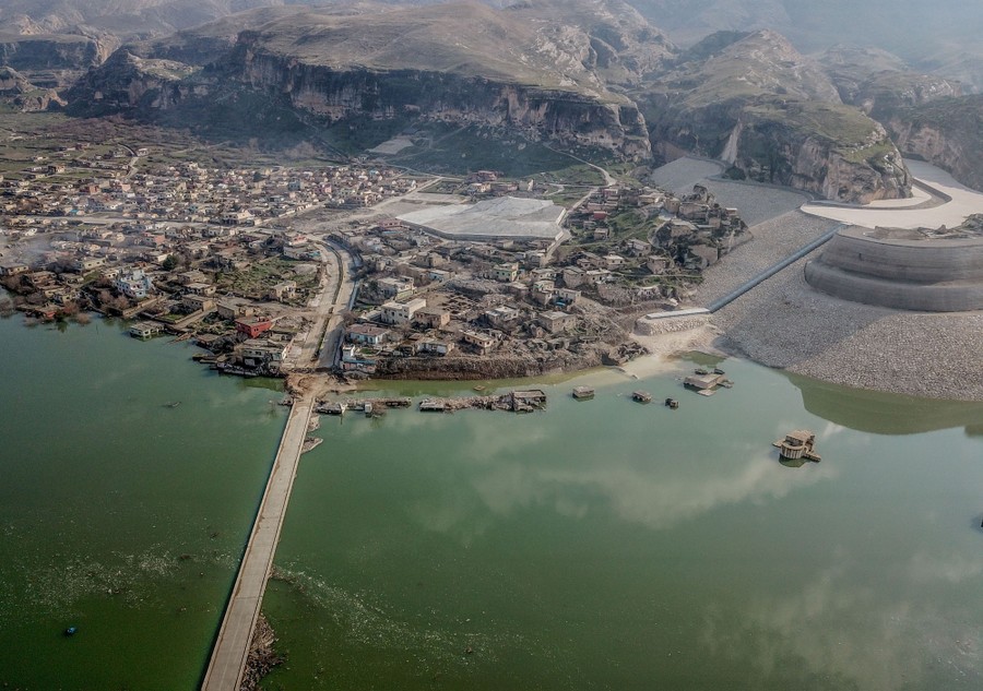 Photos: An Ancient Town Submerged—Hasankeyf Underwater - The Atlantic