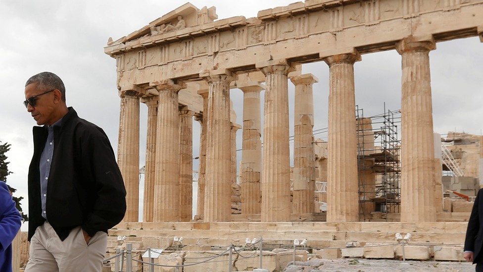 Obama Makes the Case for Democracy in Greece, the Land Where It Was ...
