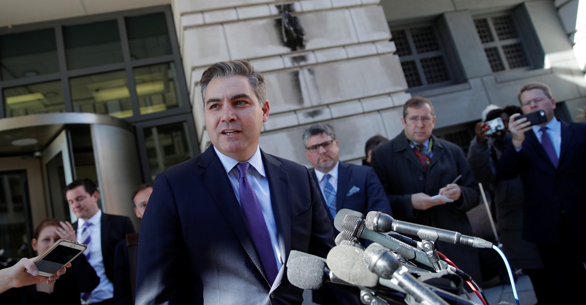 Trump Can't Legally Take Away Jim Acosta's Press Pass - The Atlantic