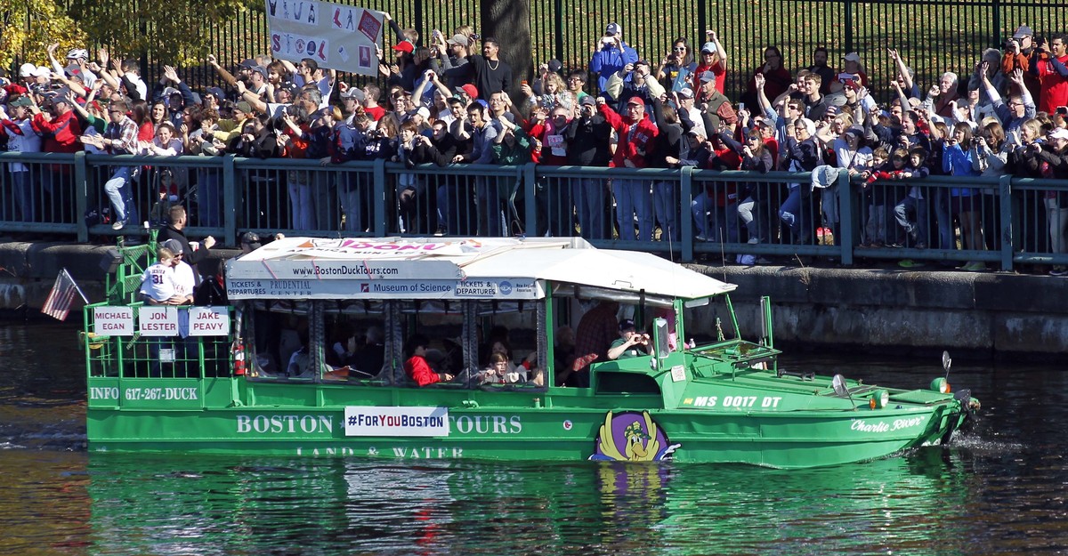 The History of the Duck Boat Tour - The Atlantic