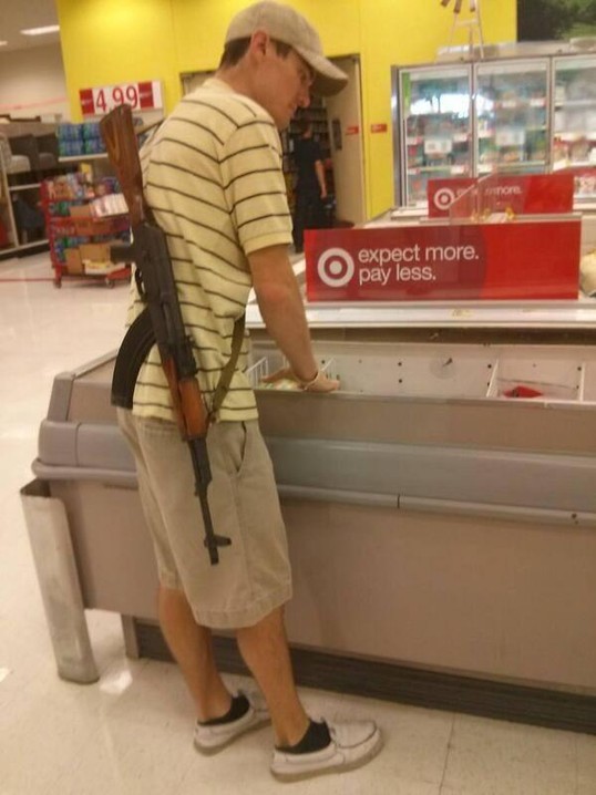 Target Won't Actually Say Anything If You Bring a Gun Into Their Store ...
