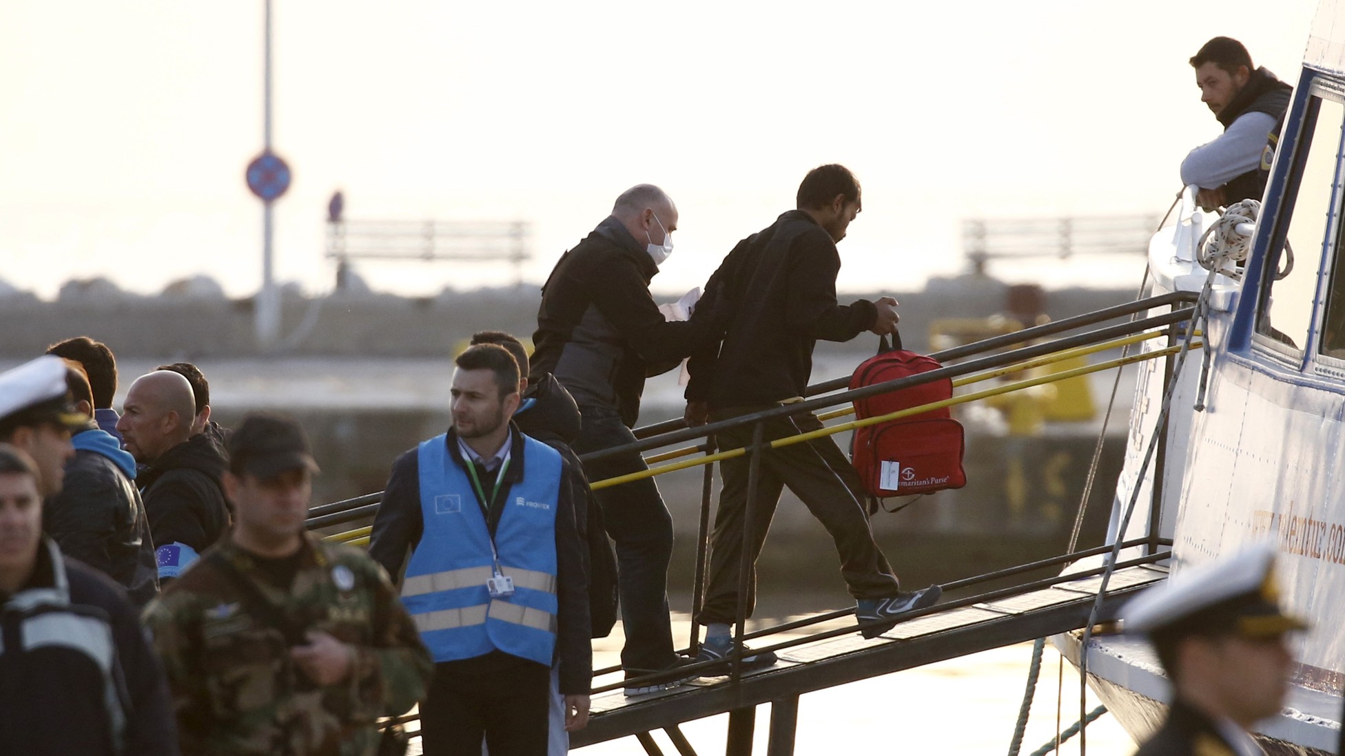 Ferrying Migrants Back to Turkey - The Atlantic