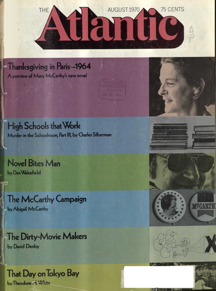 August 1970 Issue - The Atlantic