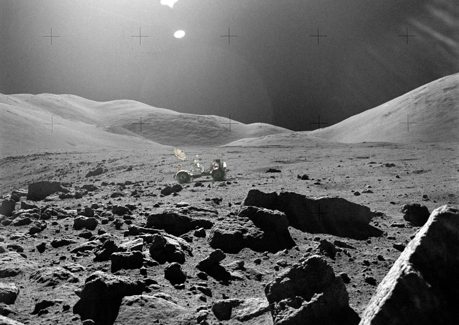 Photos: Apollo 17—The Last Time Humans Walked on the Moon - The Atlantic