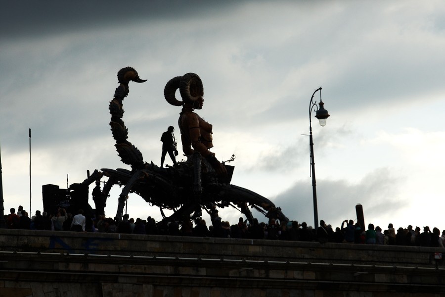Giant Mythological Puppets Stage a Show in Toulouse - The Atlantic