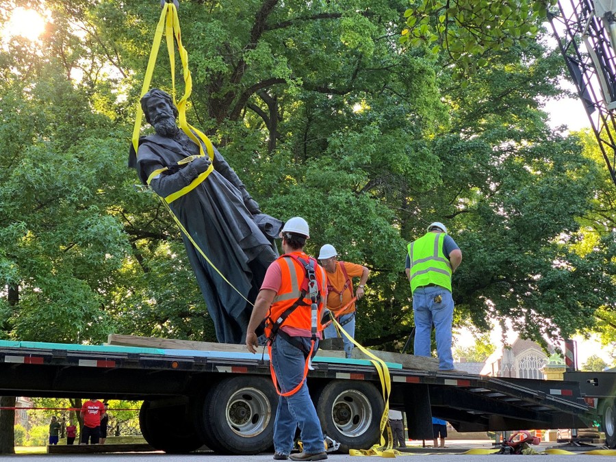 Photos: The Statues Brought Down Since the George Floyd Protests Began ...