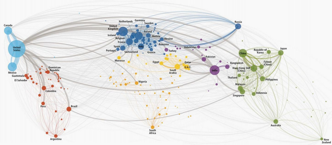The World, Mapped by Phone Calls - The Atlantic