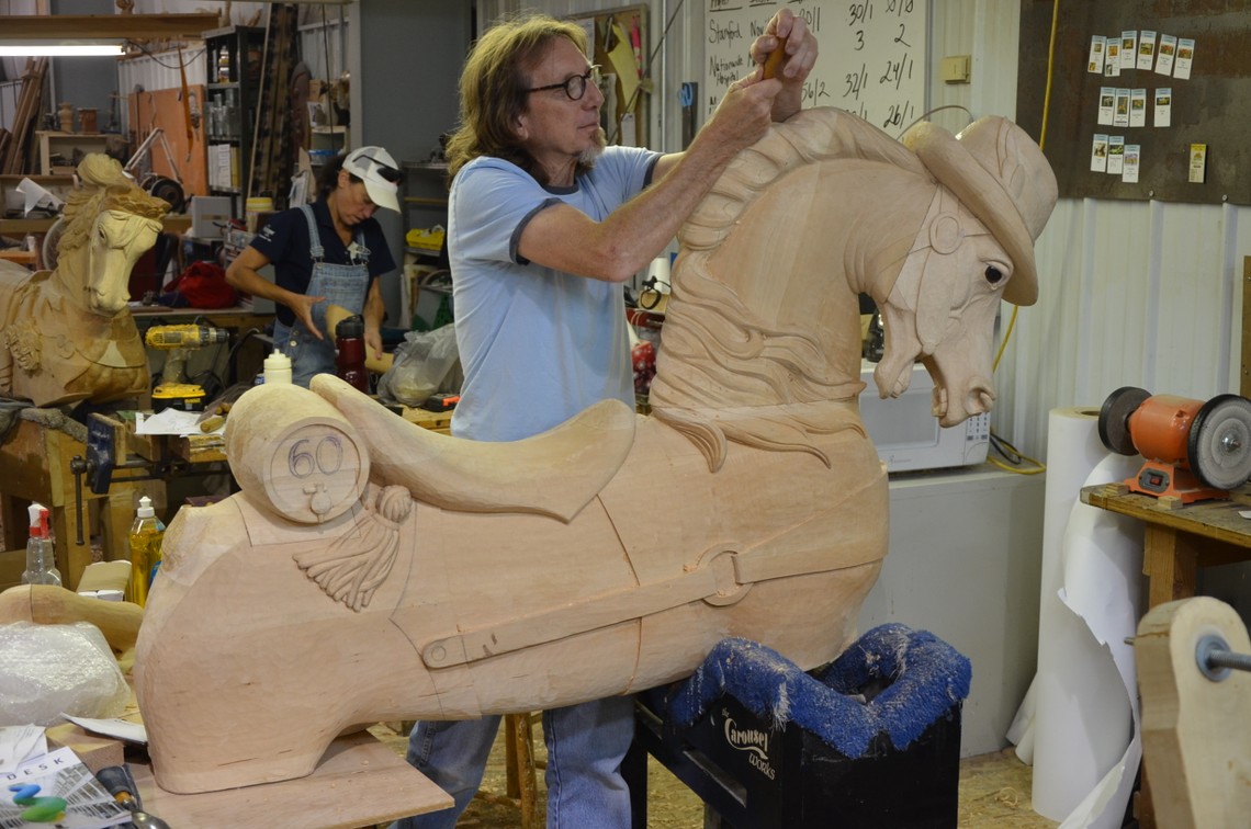 America's Last Carousel Craftsmen - The Atlantic