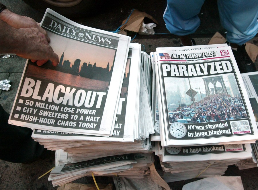 Photos: 15 Years Since the 2003 Northeast Blackout - The Atlantic