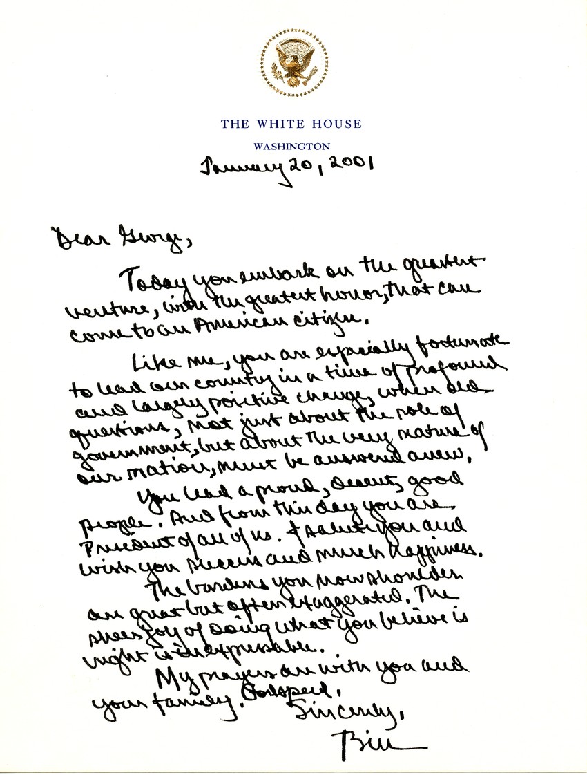Letters From Presidents to Their Successors - The Atlantic