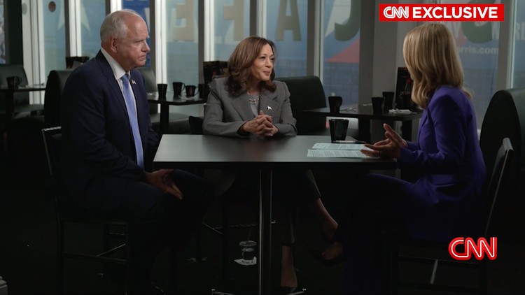 Harris and Walz Ease Into Prime Time - The Atlantic