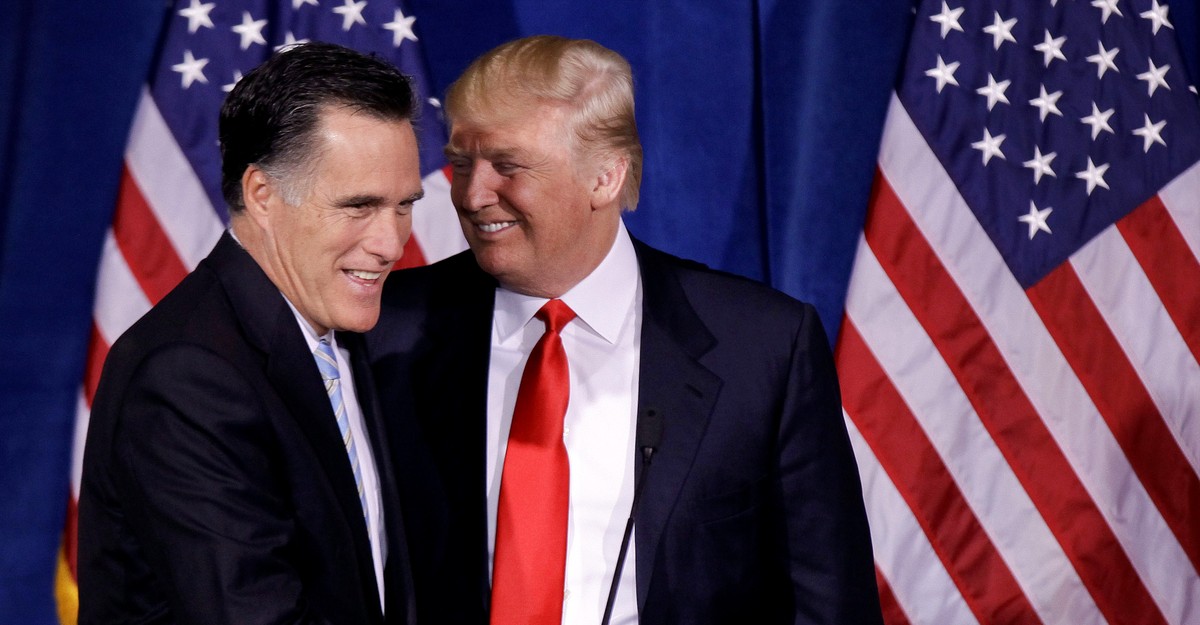 Mitt Romney Is Expected to Call Donald Trump a 'Phony and a Fraud ...