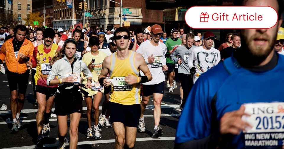 marathon running article