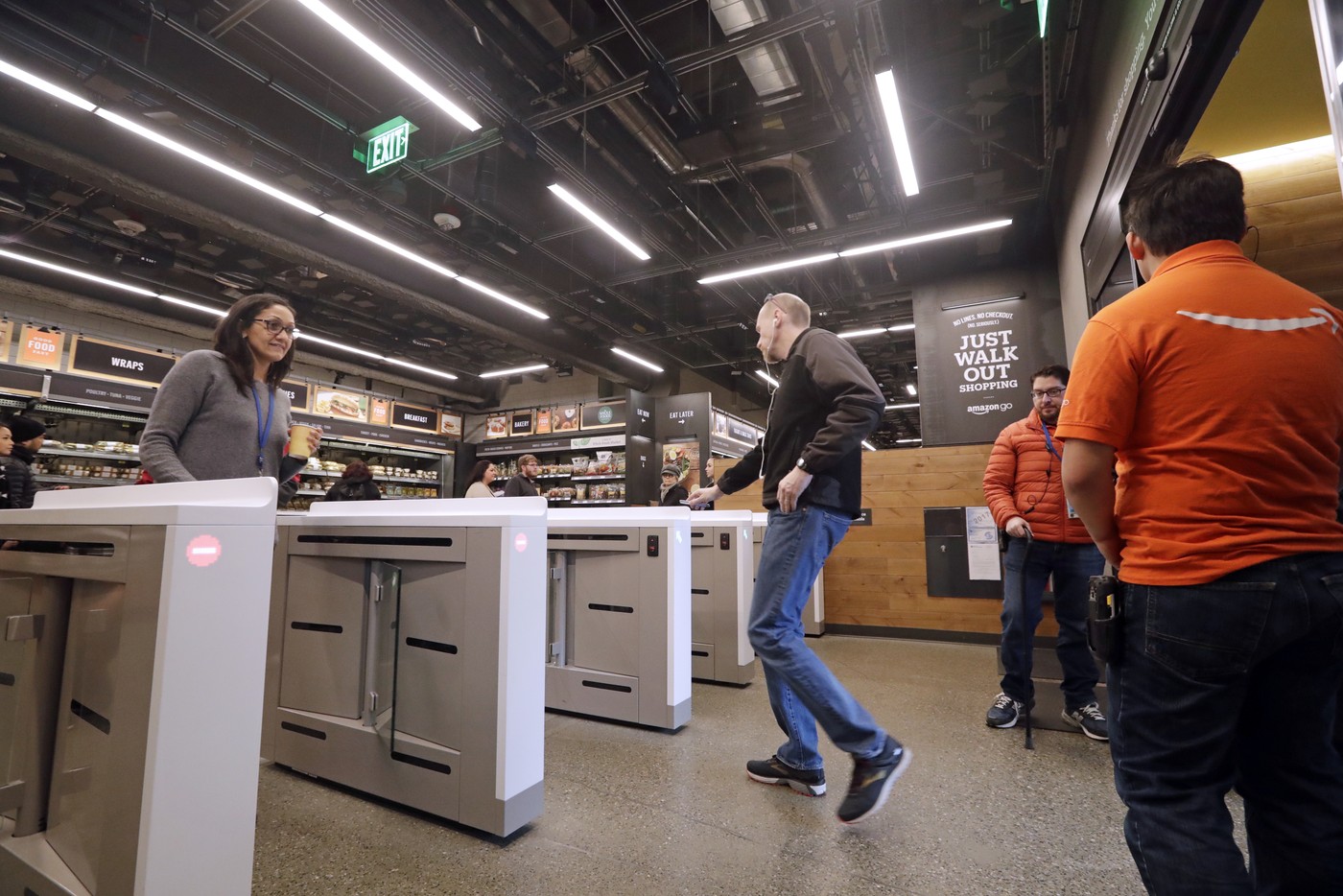 At Amazon's Checkout-Free Store, Shopping Feels Like Shoplifting - The ...