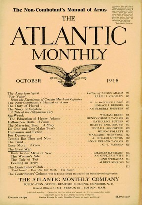 October 1918 Issue - The Atlantic