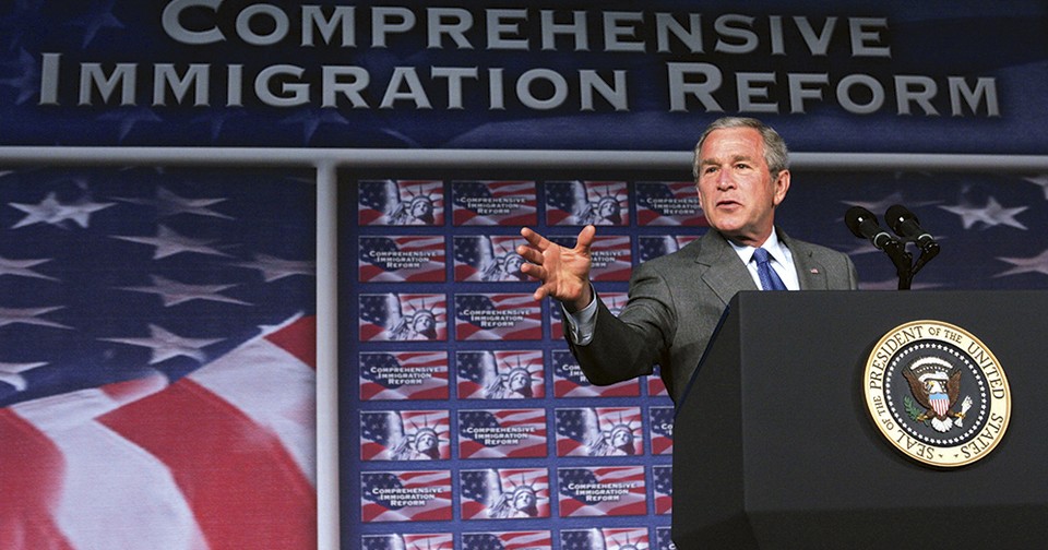 Bush's Immigration Failure Offers Obama a Lesson - The Atlantic
