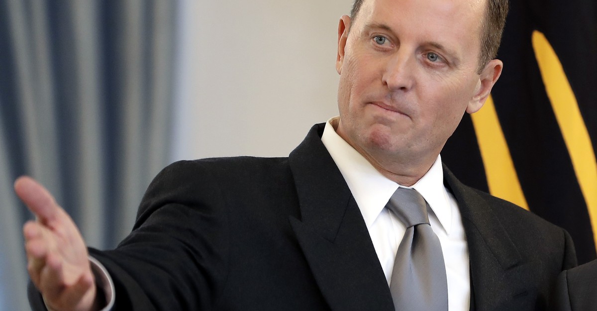 Richard Grenell Champions Trump's Foreign Policy - The Atlantic