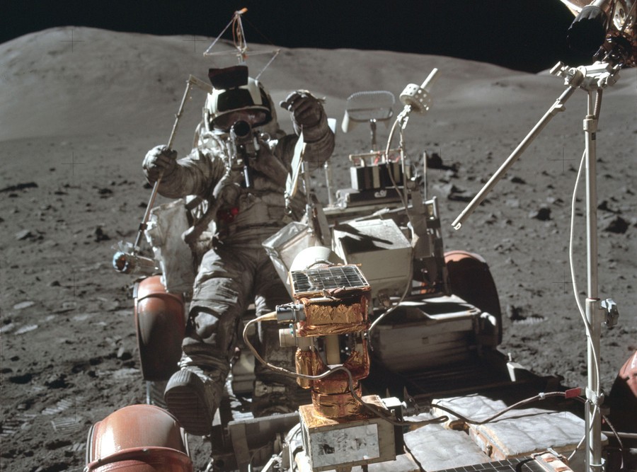 Images From Apollo, Ahead of the Supermoon Eclipse - The Atlantic