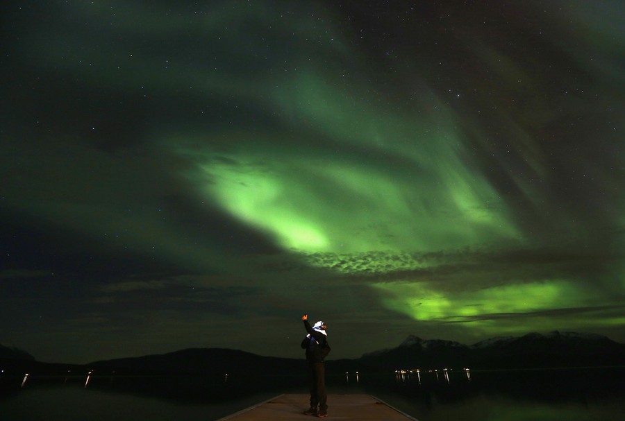Northern Lights in the Skies Above Norway - The Atlantic